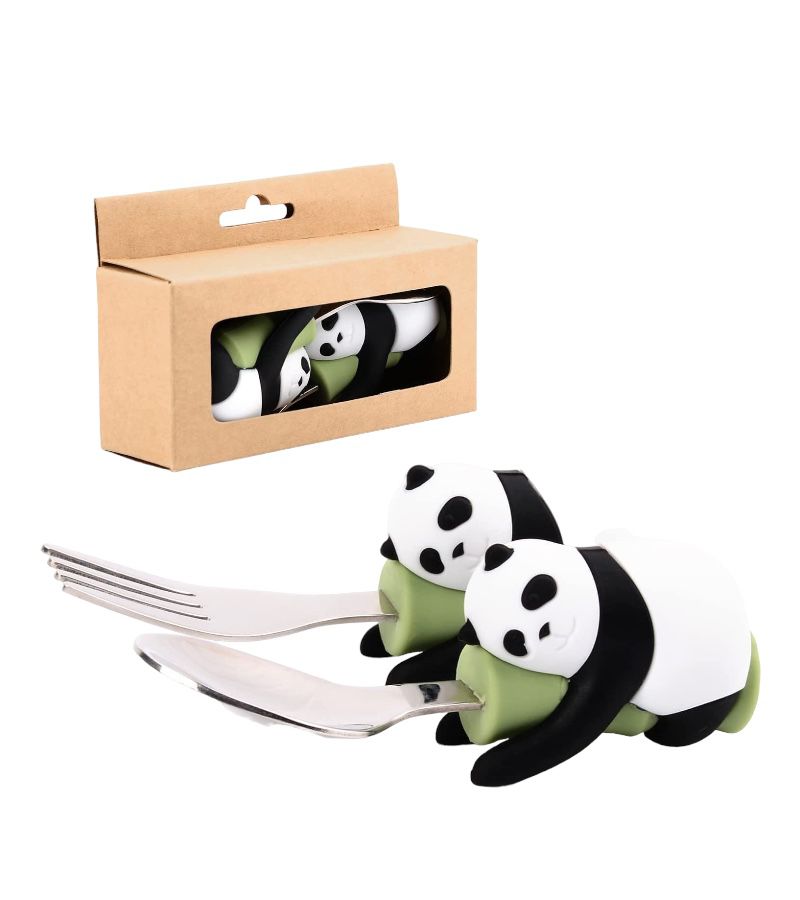 Mini Panda Spoon & Fork Set - Highland Store